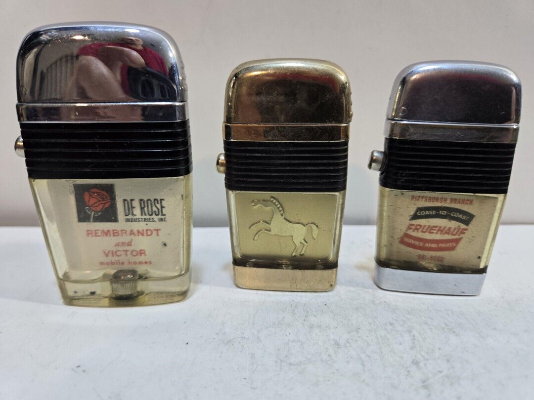 Lot of 3 Scripto VU Vintage Lighters 7138/35 - Etsy