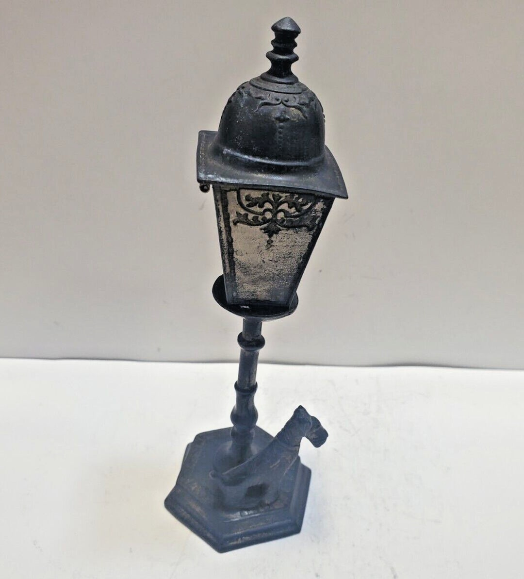 Vintage Working Street Lamp Post, Terrier Dog Table Lighter 6 6643/40 ...