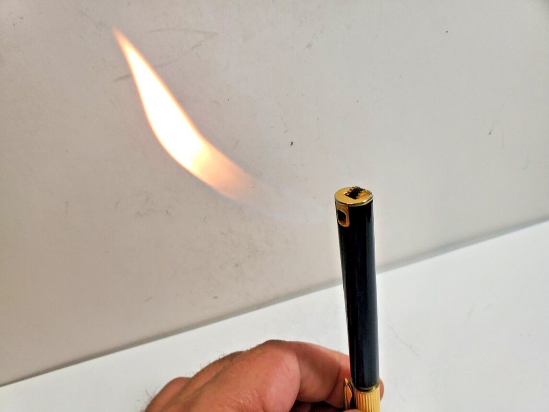 Working Vintage Colibri Pen Style Pocket Clip Lighter 6052/36 - Etsy