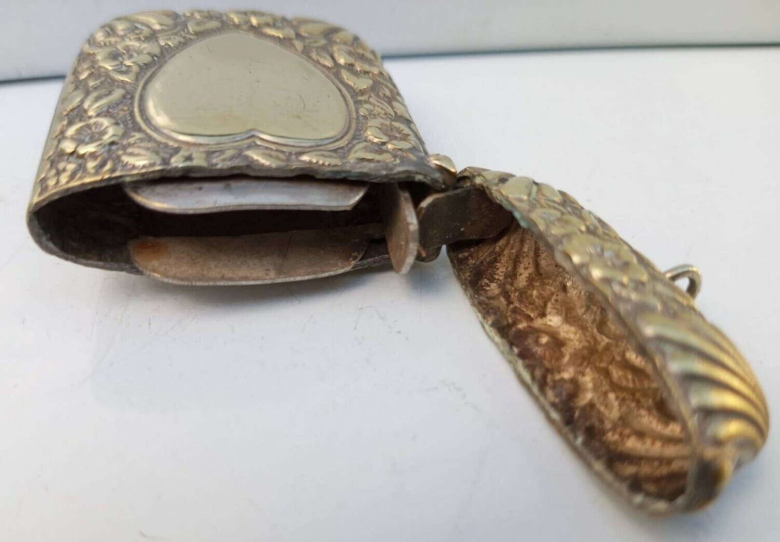 Floral ROCOCO Louis XVI Art NOUVEAU French Victorian Vesta, Match Case ...