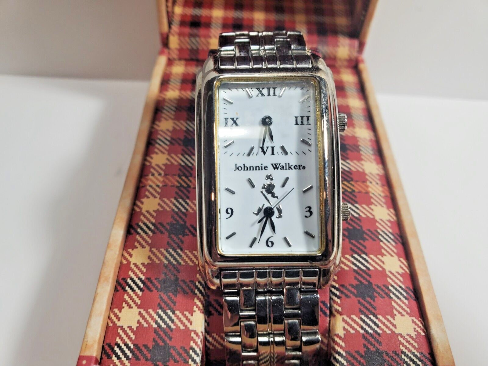 NOS Vintage Rare Johnnie Walker Whiskey Dual Time Watch, Advertisment ...