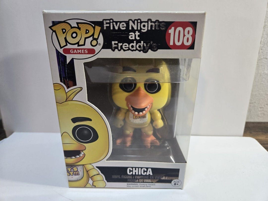 Funko Pop Five Nights at Freddy's Chica #108 - Etsy