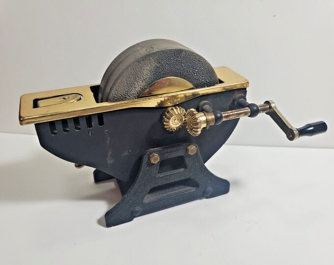 Vintage Rare Grinding Stone Wheel Sharpener Table Lighter 5801/40 - Etsy