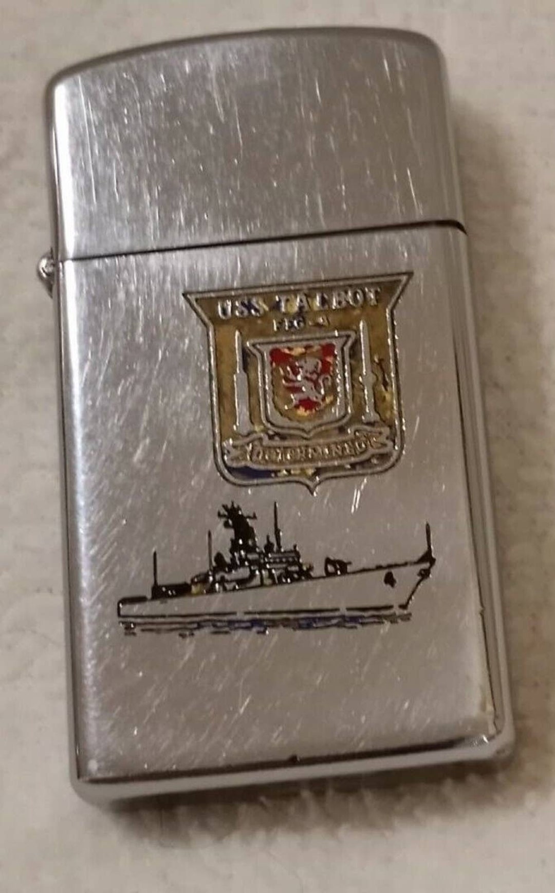 Zippo USS Talbot FFG-4 Lighter Vintage Navy Military 1970s - Etsy