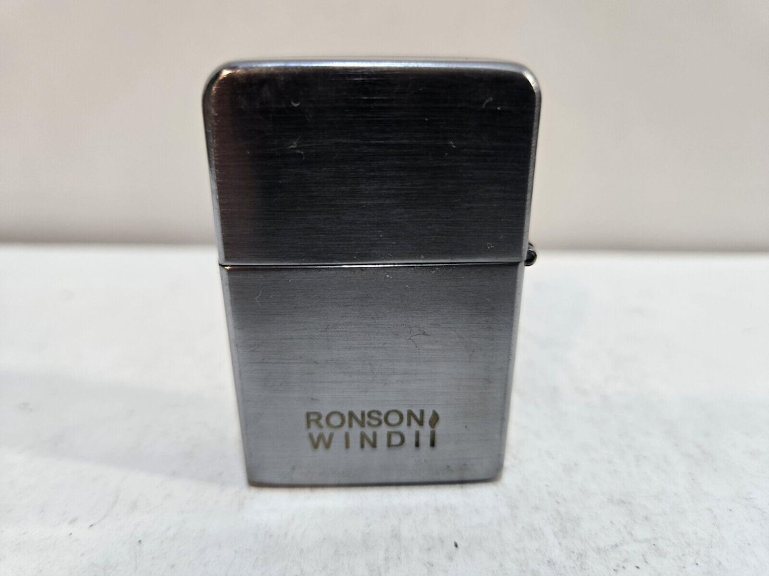 Vintage Working Ronson Wind II Silver Tone Lighter 7431/26 - Etsy