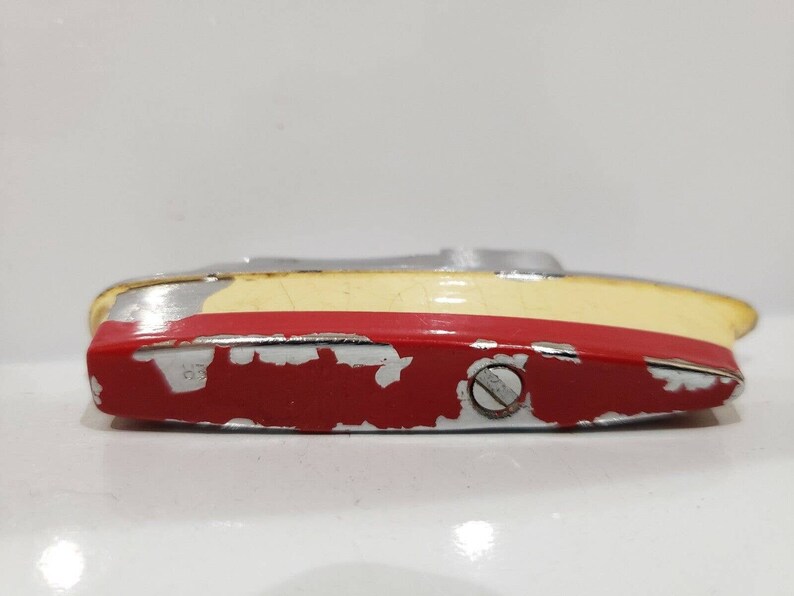 Vintage Working SANKEI Butane Lighter 'ss SUNWARD II' / Boat Shape 1315 ...
