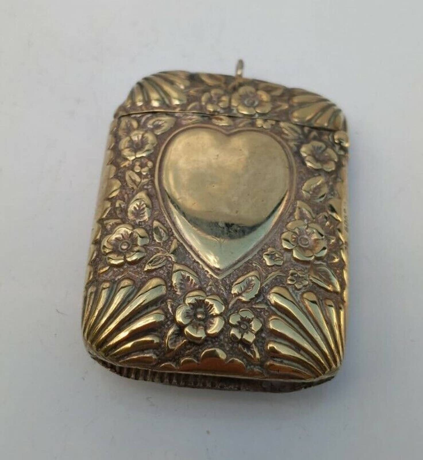 Floral ROCOCO Louis XVI Art NOUVEAU French Victorian Vesta, Match Case ...
