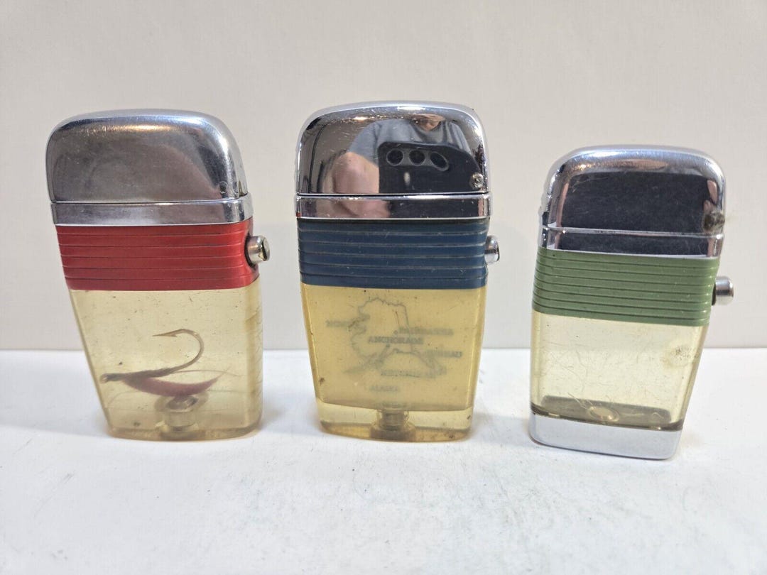 Lot of 3 Scripto VU Vintage Lighters 6991/35 - Etsy