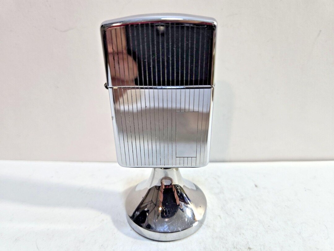 Vintage Working 1991 Zippo Chrome Handilite Table Lighter 7281/13 - Etsy
