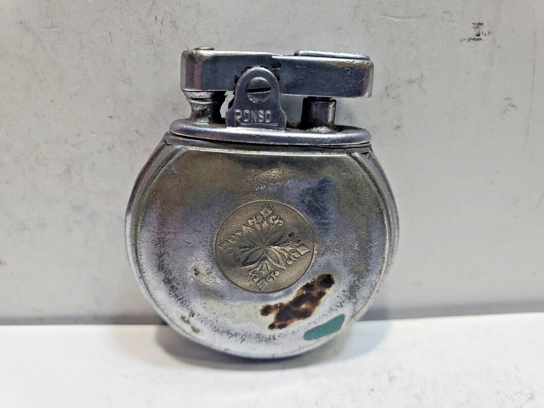 Vintage Working 1930's Ronson Rondette Jr. Silver Tone Lighter 6443/26 ...