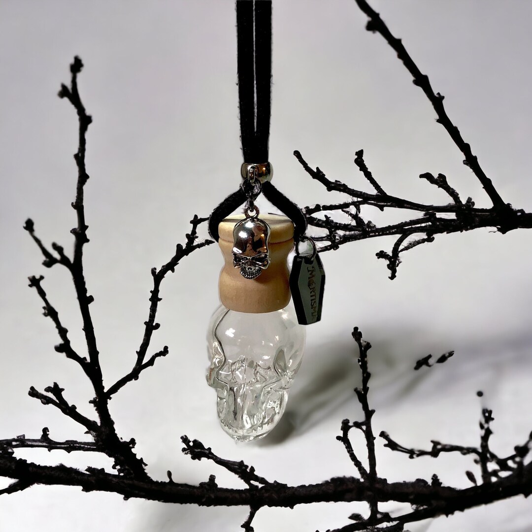 Empty Skull Charm Skull-shaped Car Scent Diffuser Car Charm Skull ...