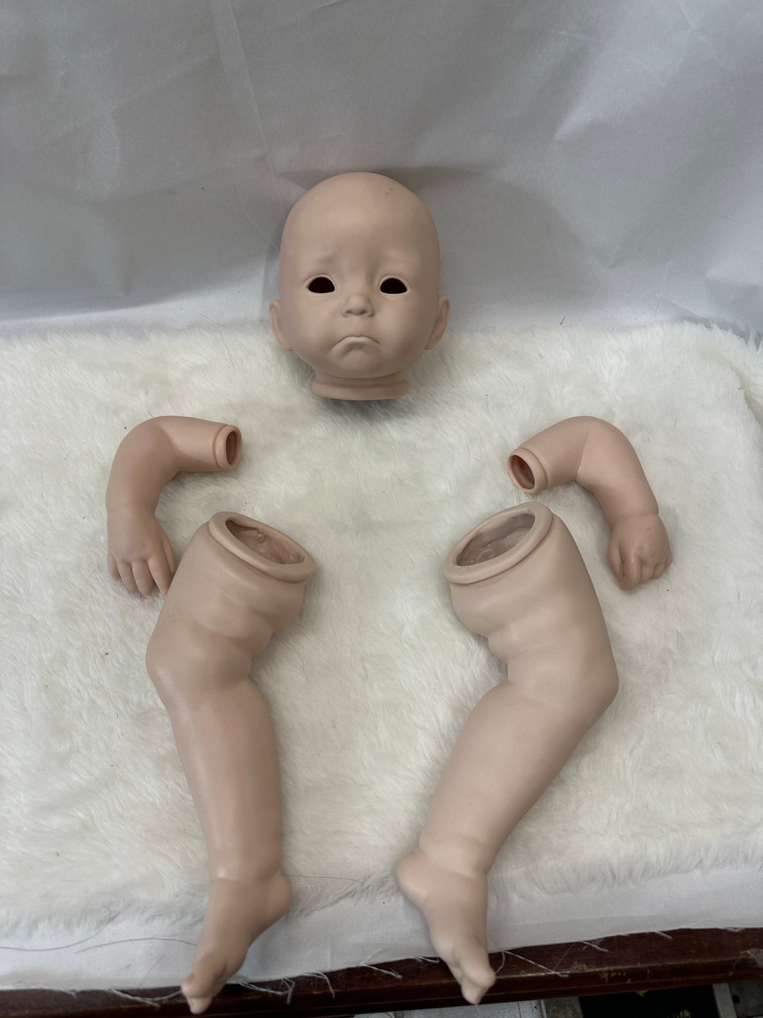 Colin Baby Doll Reproduction Porcelain Parts / Kit, Mold by Dianna ...