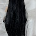 Long Black Hair Monique Doll Wig, “raven” Style Black Hair for Dolls - Etsy