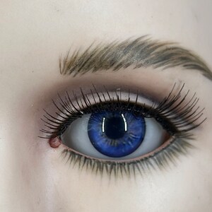 Eyeco Polyglass Acrylic Doll Eyes in the Deep Blue Shade, “midnight ...