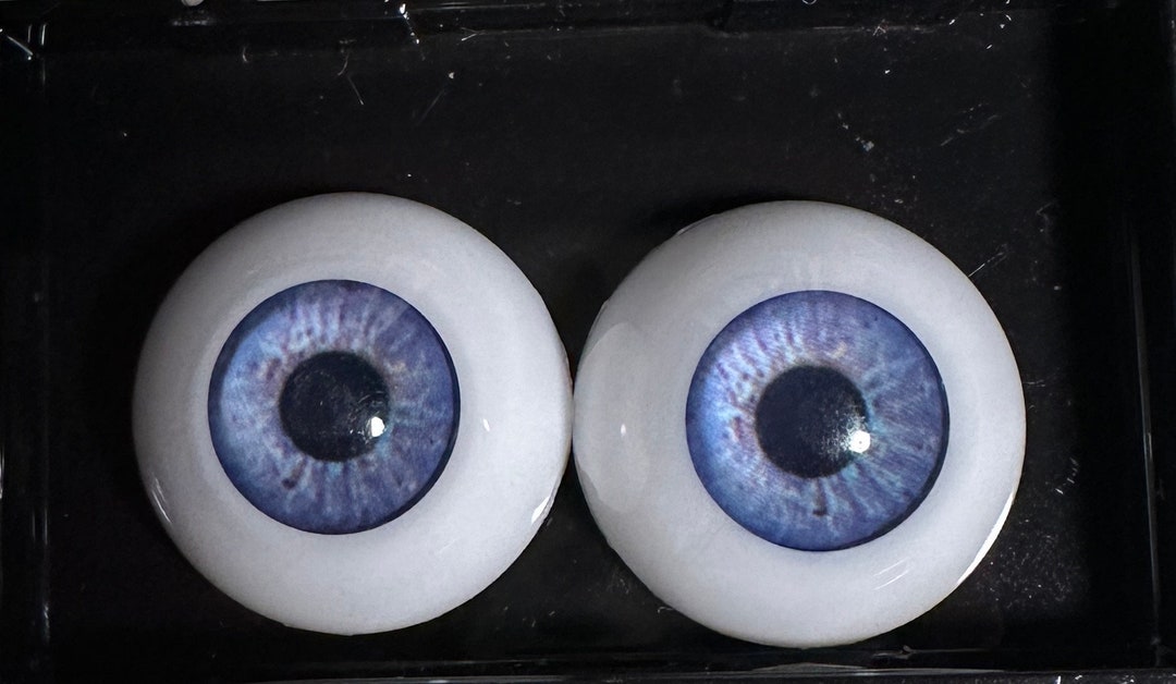Vintage Custom Eyeco Acrylic Doll Eues in Hyacinth 20 Mm Doll - Etsy
