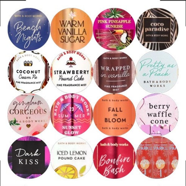 Bath and Body Works Labels - Etsy