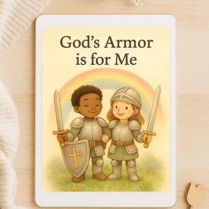 God’s Armor is for Me Christian Children’s Rhyme Book | Bible-based ...