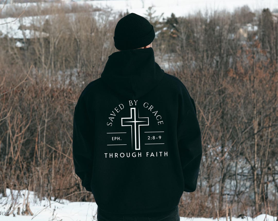 Men's Christian Hoodie Bible Verse Hoodie Christian Merch Mens ...