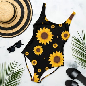 One-piece Swimsuit, Retro Style Swimsuit, Vintage Chic One-piece ...
