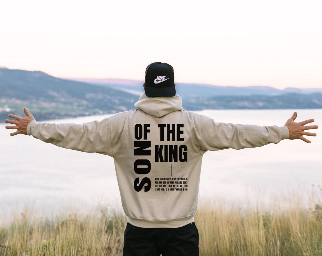 Men's Christian Hoodie Bible Verse Hoodie Christian Merch Mens ...