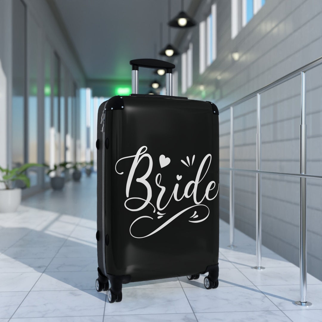 Bridal Era Suitcase, Wedding Luggage, Honeymoon Suitcase, Bridal Shower ...