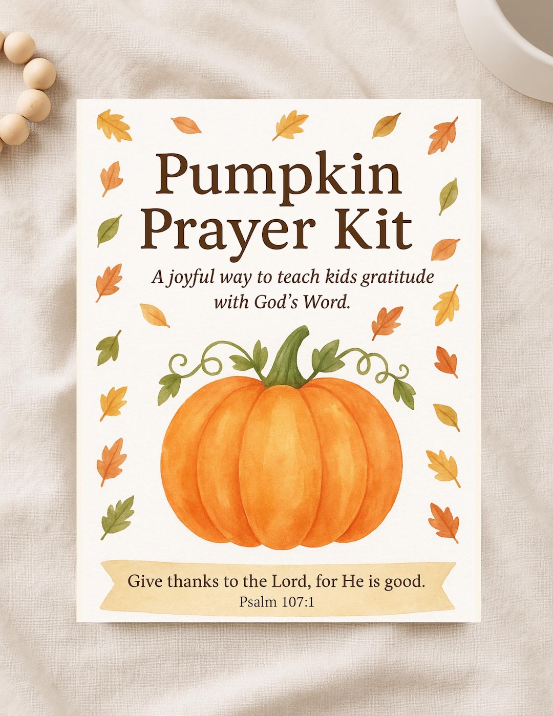 Gratitude Kit | Christian Kids Printable | Thanksgiving Activity Pages ...