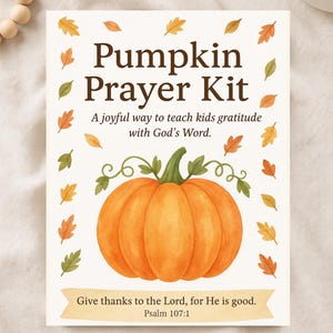 Gratitude Kit | Christian Kids Printable | Thanksgiving Activity Pages ...