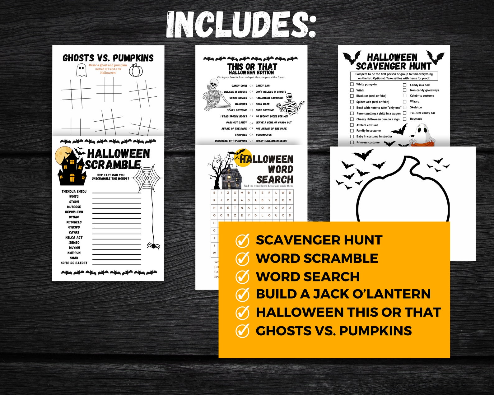 Halloween Activities, Halloween Party Games, Classroom Halloween ...