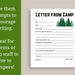 Letter From Camp Printable PDF for Kids, Summer Camp Stationery Instant ...