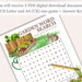 Spring Garden Word Search Game, Spring Activity for Classroom, Garden ...