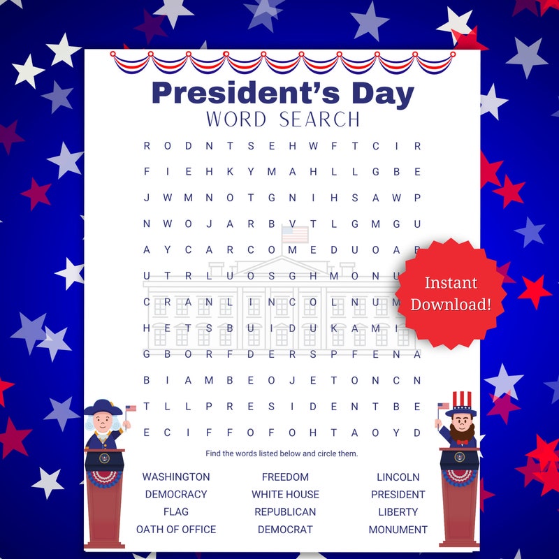 Presidents Day - Etsy