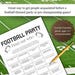 Game Day Football Party Game, Football Party Game, Football Find the ...