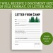 Letter From Camp Printable PDF for Kids, Summer Camp Stationery Instant ...