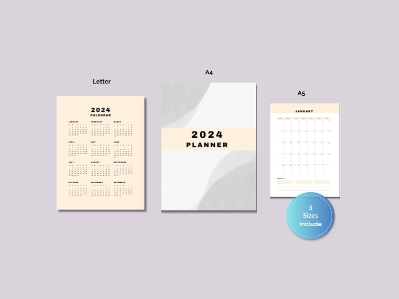 2024 Monthly Planner, 2024 Goals, 2024 Monthly Focus, and 2024 Monthly ...