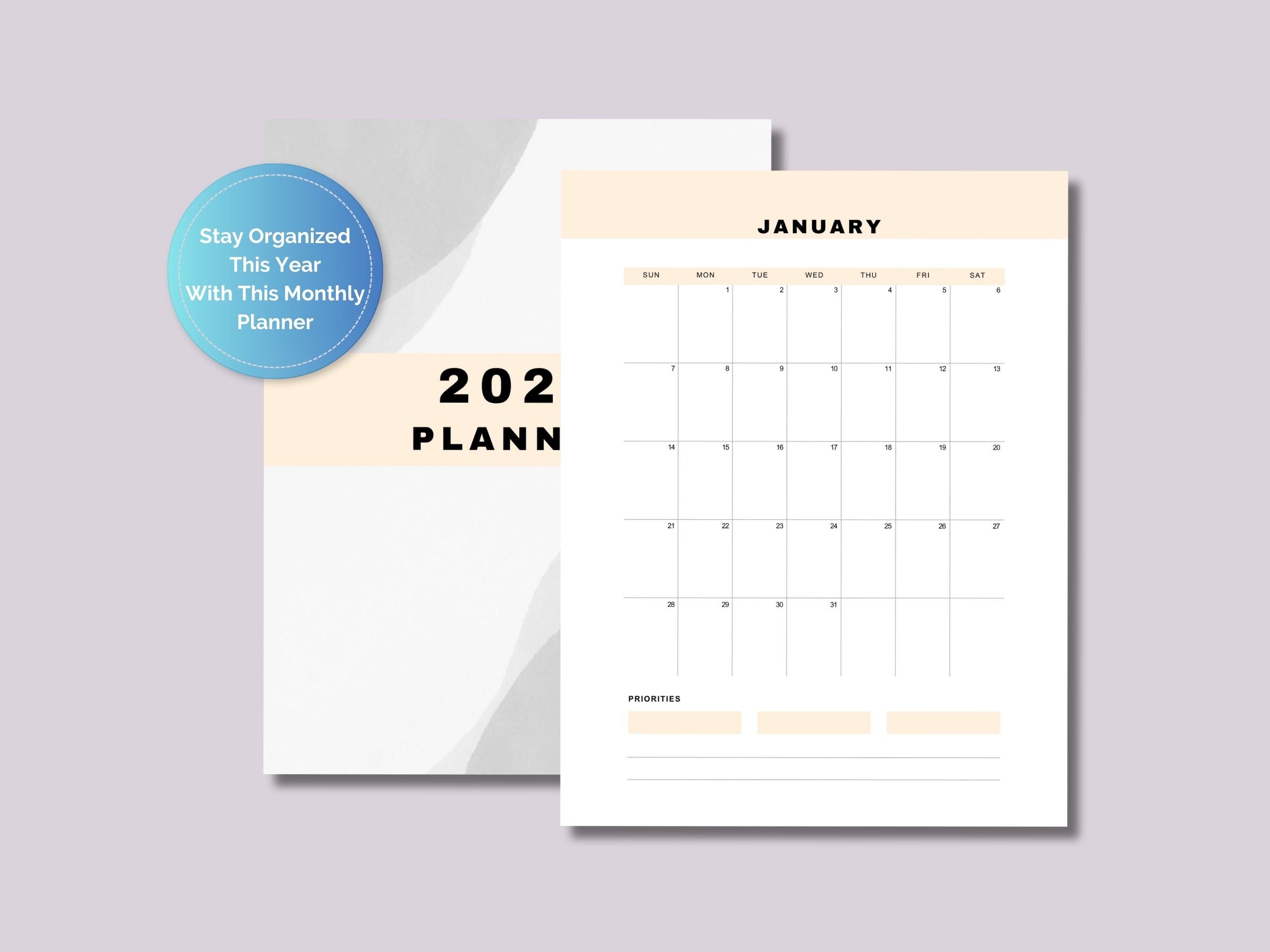 2024 Monthly Planner, 2024 Goals, 2024 Monthly Focus, and 2024 Monthly ...