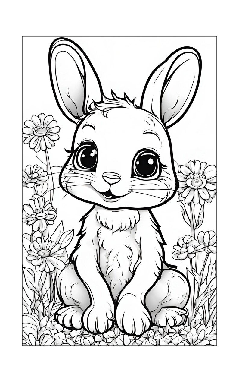Enchanted Forest Friends Coloring Pages. Forest Animal Printable ...