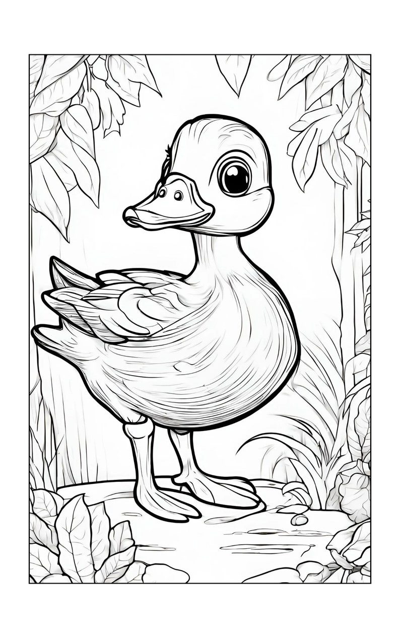 Enchanted Forest Friends Coloring Pages. Forest Animal Printable ...