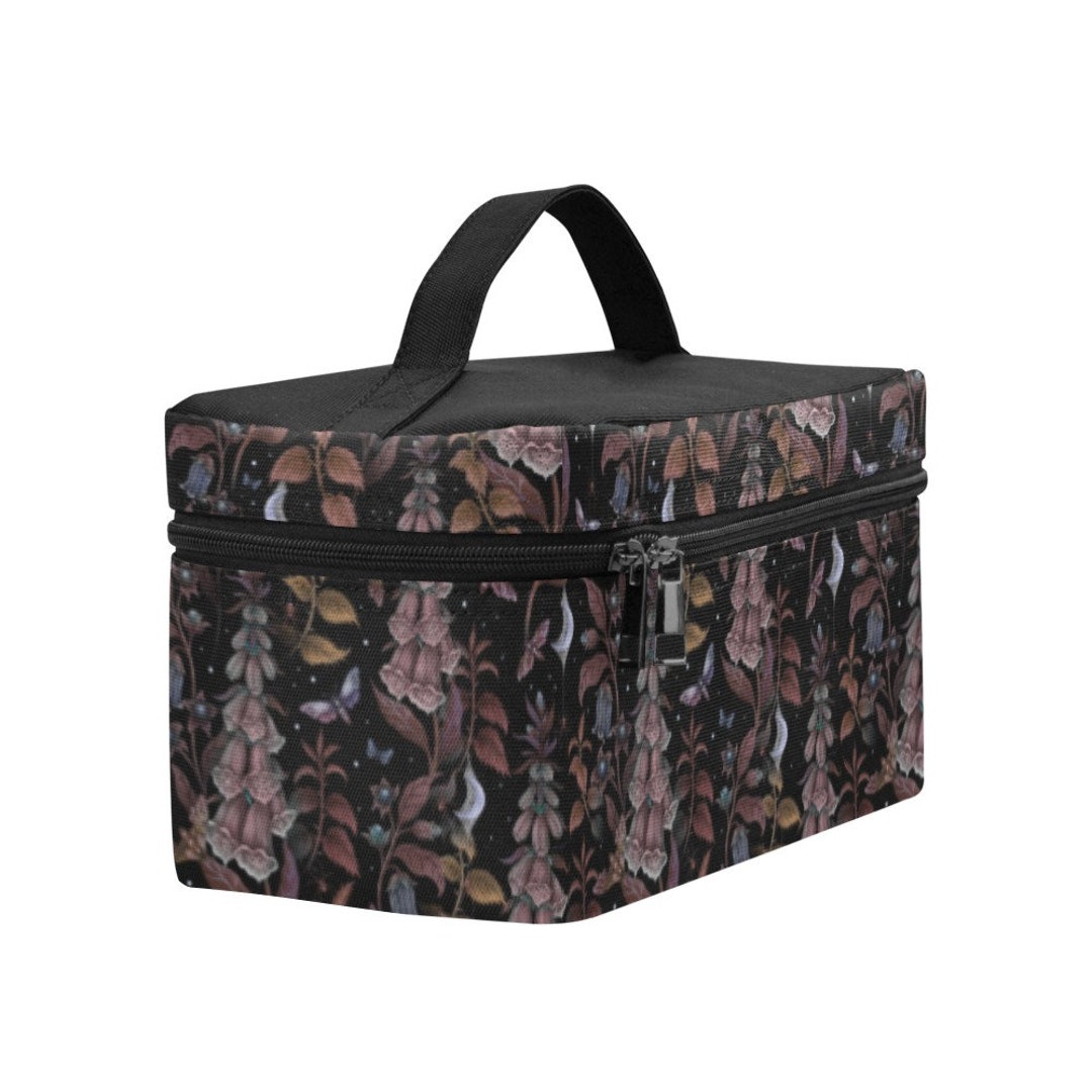 Dark Cottagecore Makeup Bag, Travel Toiletry Case,cosmetic Storage ...