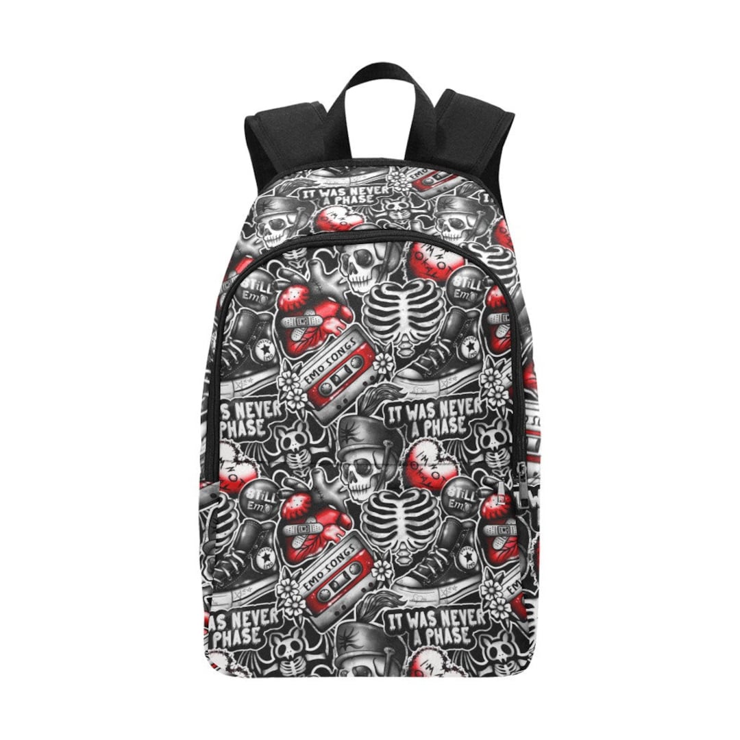 Emo Backpack, Elder Emo, 2000s Emo ,parade ,i'm Not Okay, It Was Never ...