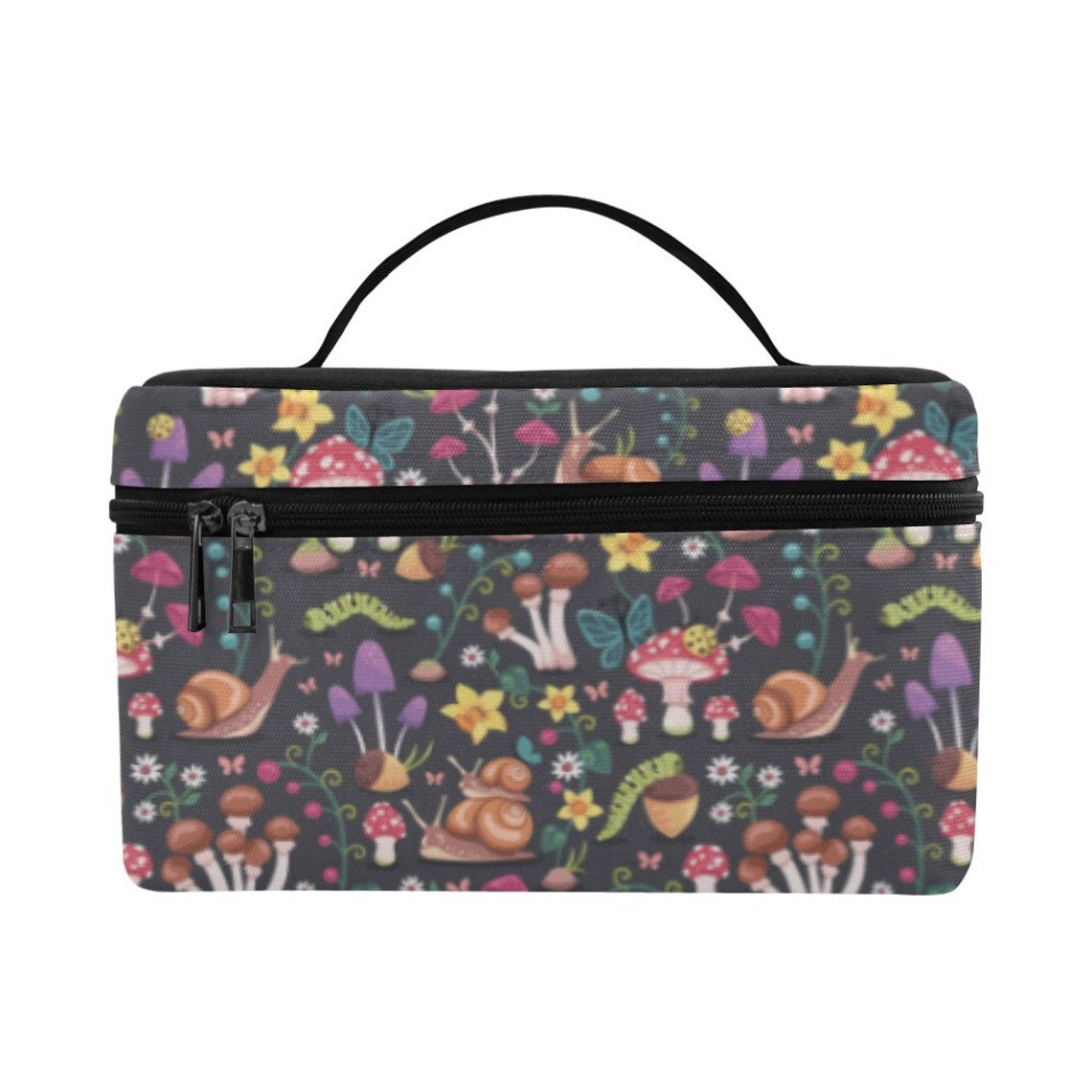 Cottagecore Makeup Bag, Travel Toiletry Case,cosmetic Storage ...