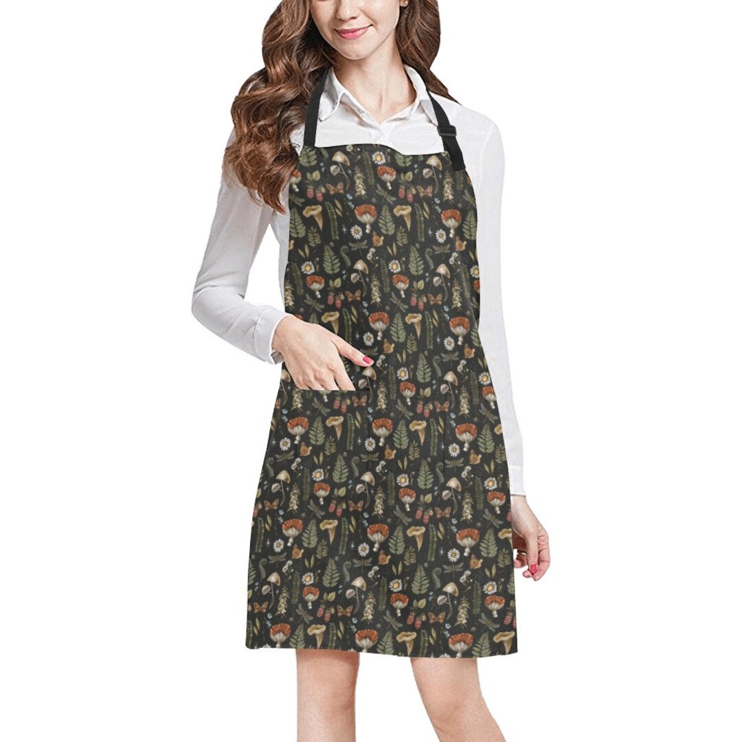 Cottagecore Apron, Forestcore, Fairycore, Witchcore, Mushroomcore, Boho ...