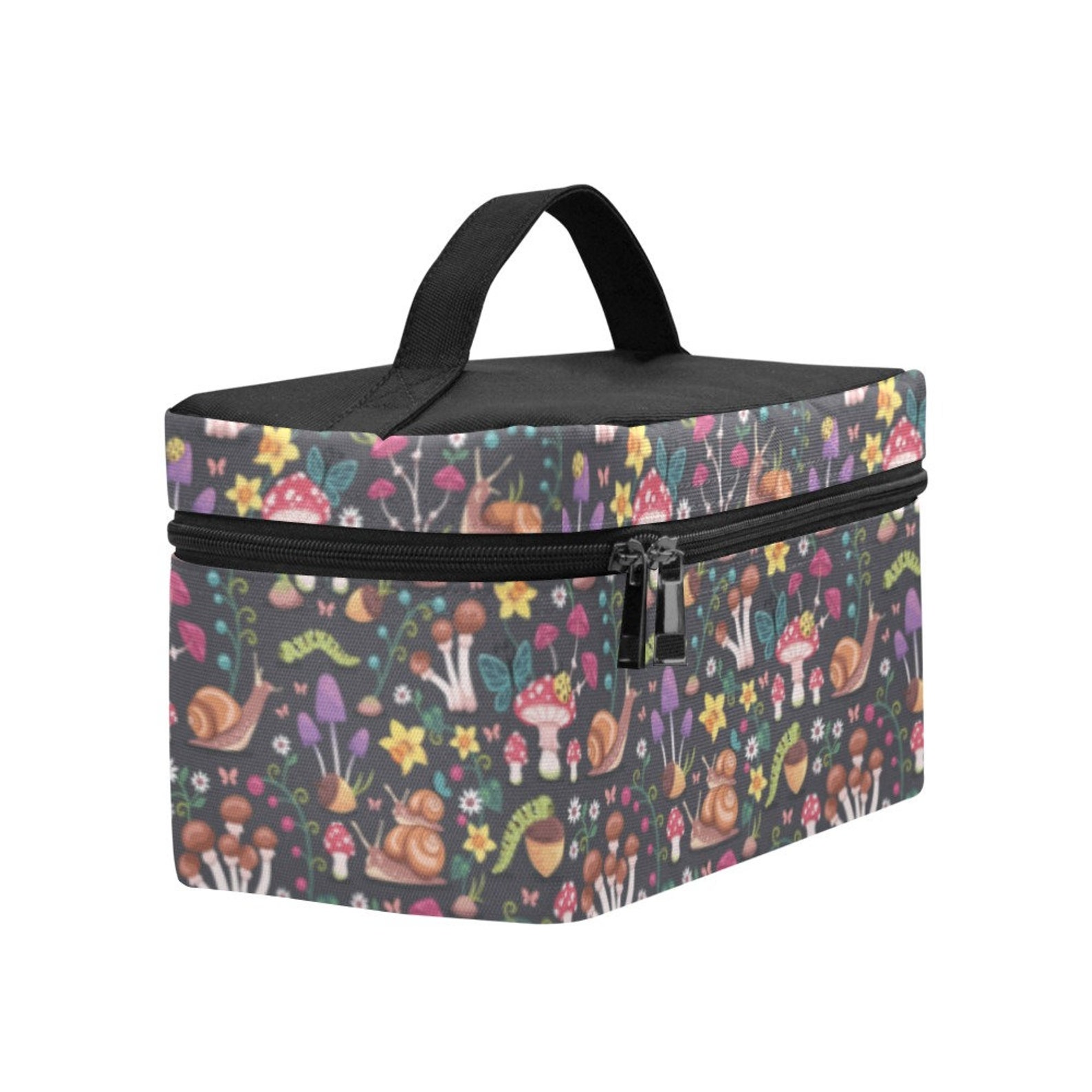 Cottagecore Makeup Bag, Travel Toiletry Case,cosmetic Storage ...