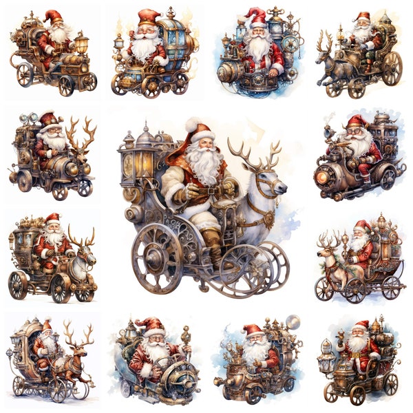 Steampunk Santa Claus - Etsy