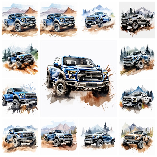 Ford Raptor Clipart - Etsy