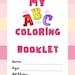 The ABC Alphabet Coloring Book for Kids (printable) - Etsy