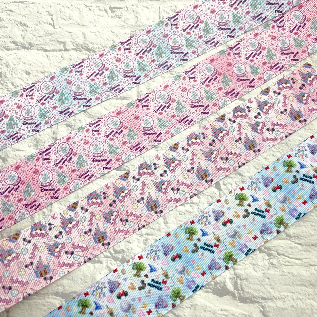 Castle Ribbon, Dreams Come True, Disney, Size 3in, 1.5in - Etsy