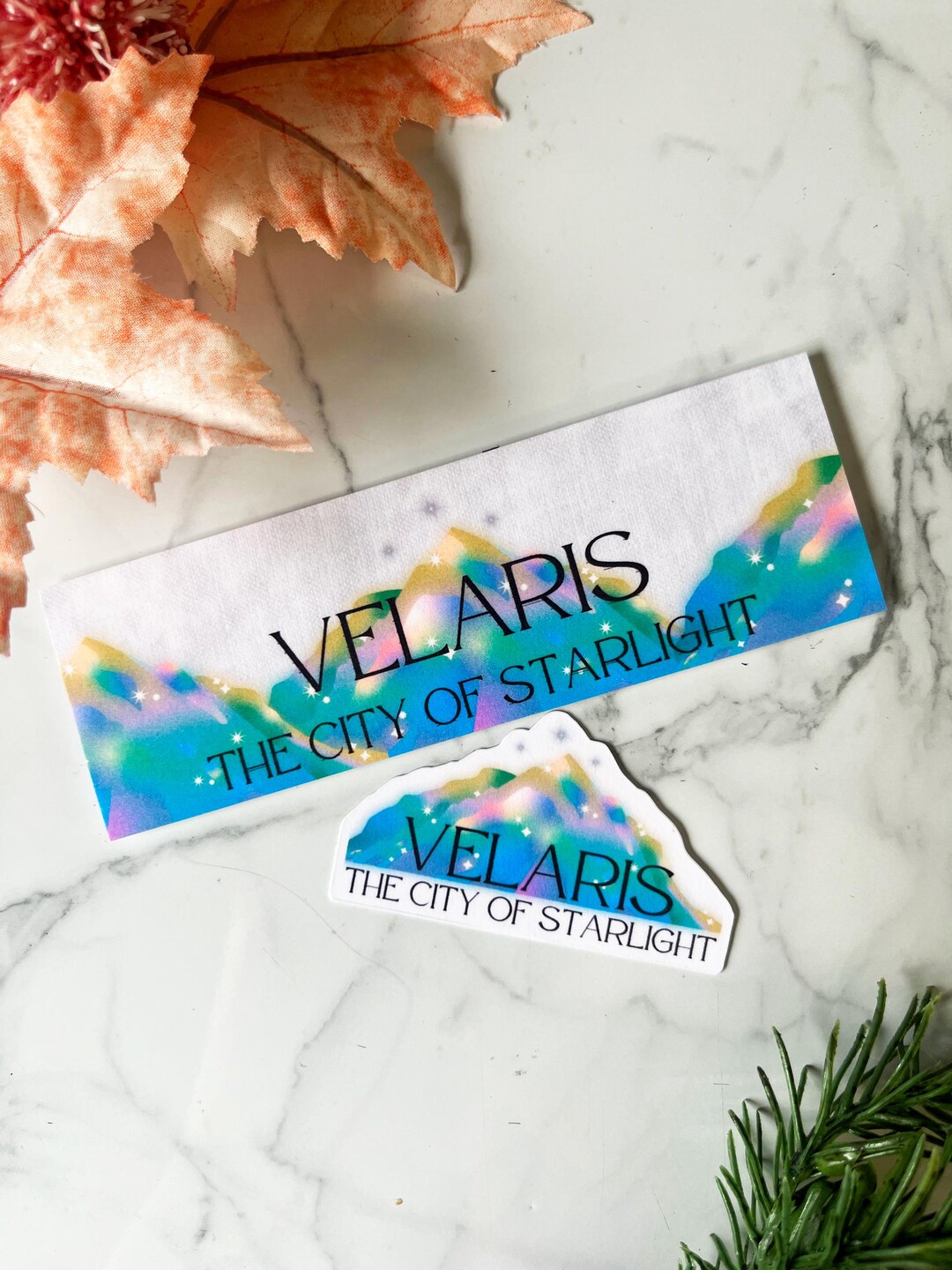 Velaris City of Starlight Bookmark & Sticker Set | Officially Licensed ...