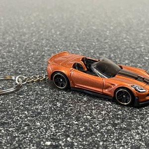 C7 Corvette Z06 Convertible Keychain Diecast Car - Etsy