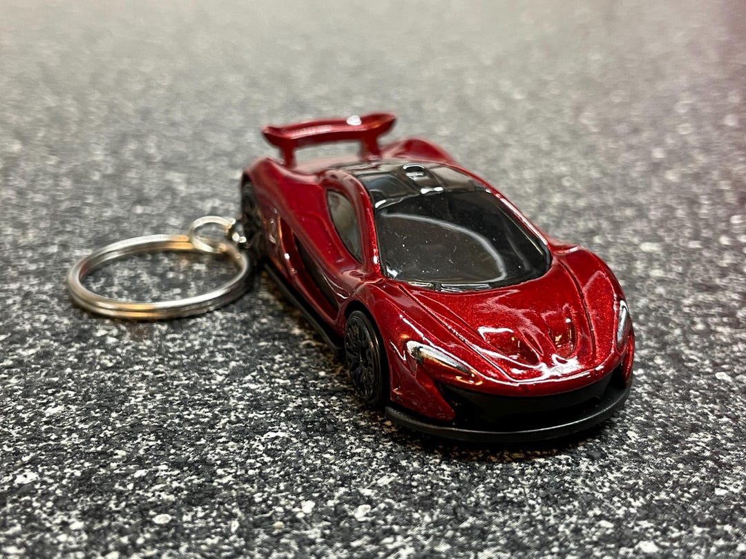 Mclaren P1 Keychain Red Diecast Car Hot Wheels Matchbox - Etsy