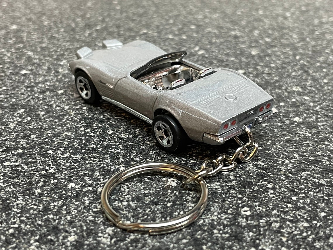 1972 Corvette Stingray Convertible Keychain Diecast Car Hot - Etsy